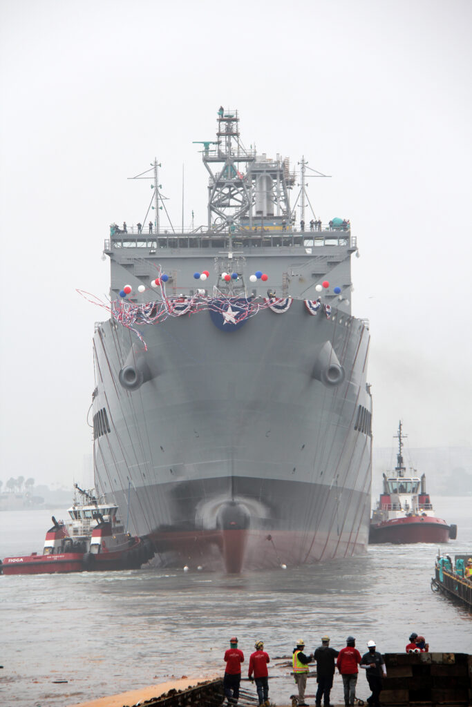 US Navy takes delivery of 2nd replenishment oiler USNS Harvey Milk ...