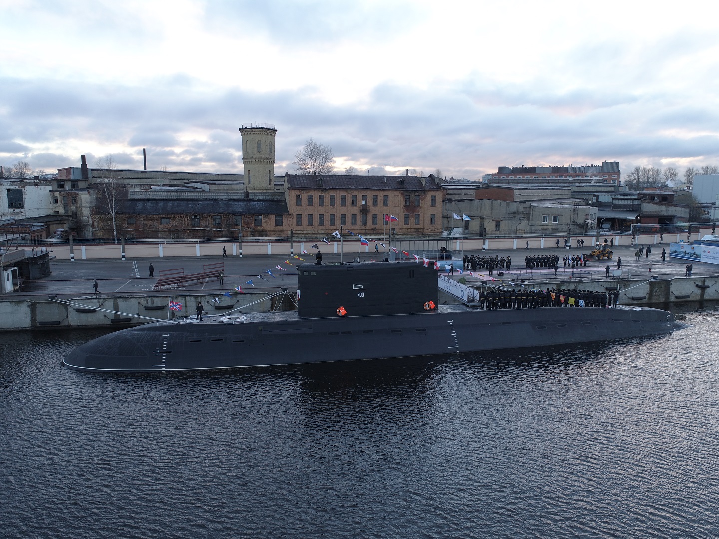 Russia's Project 636.3 submarine Ufa enters service - Naval Today