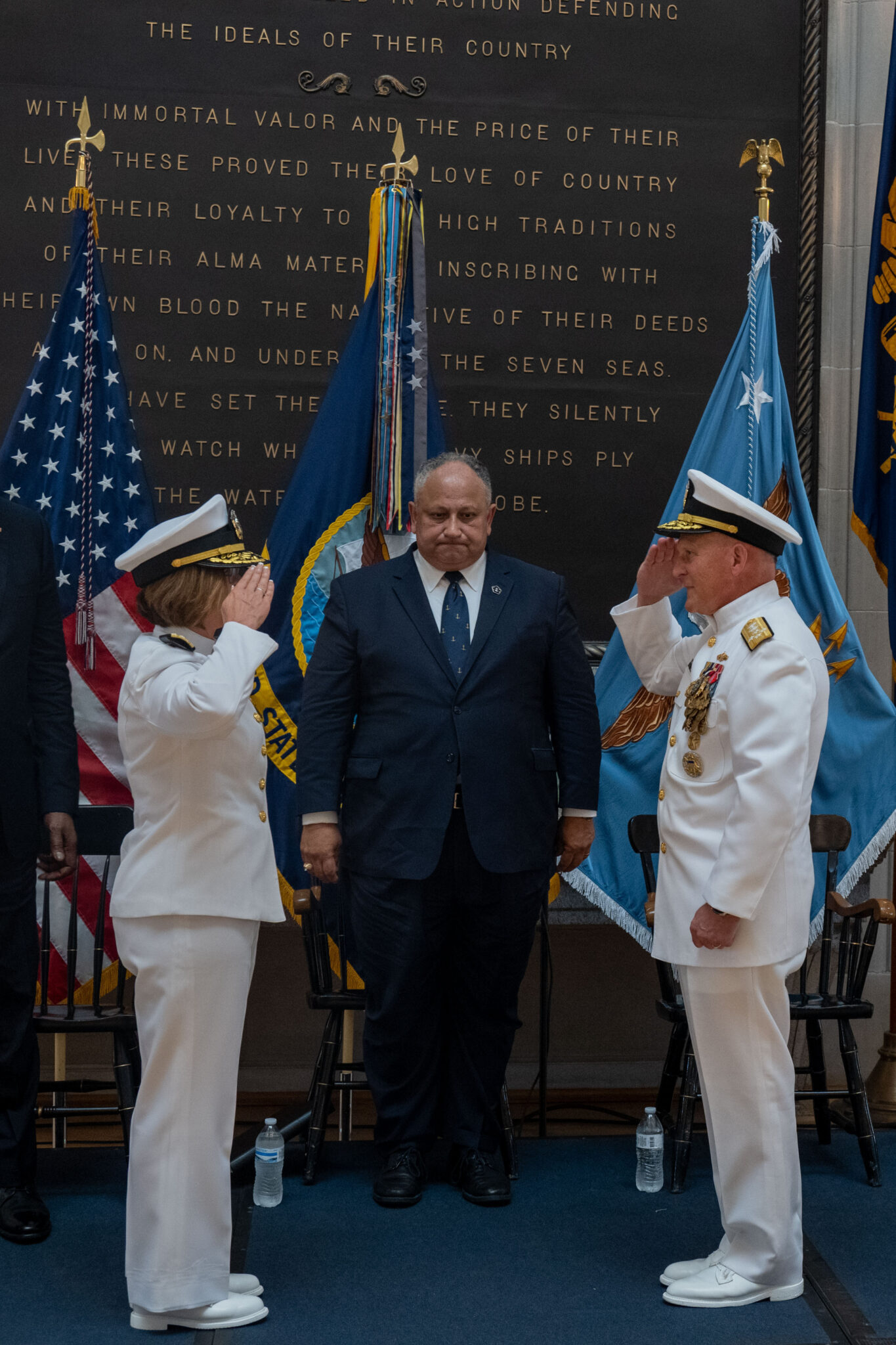 Adm. Lisa Franchetti takes the helm as 1st woman to run the US Navy ...