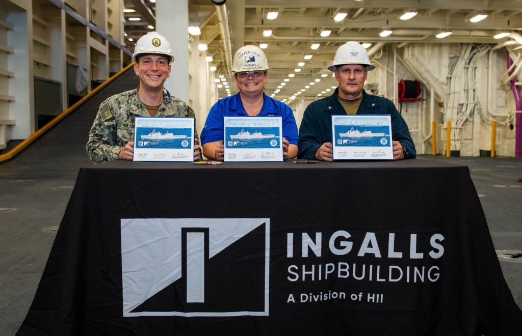 HII delivers LPD USS Richard M. McCool Jr. to US Navy - Naval Today