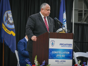 US Navy lays keel for first Constellation-class frigate - Naval Today