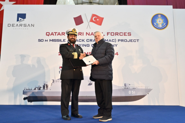 Keel laid for Qatar's two new guided missile fast attack craft at ...