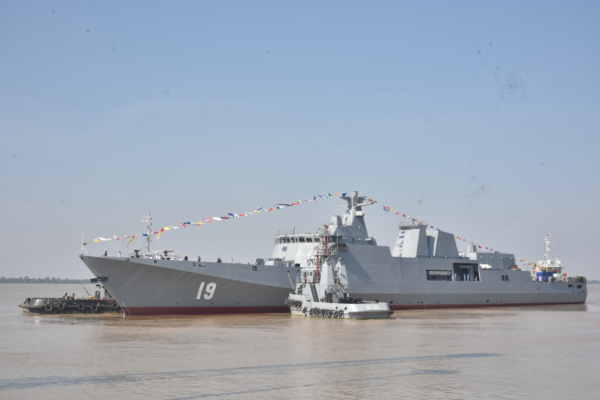 Myanmar Navy commissions two new anti-submarine warships, names largest ...
