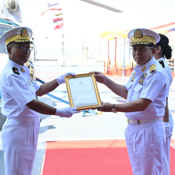 Myanmar Navy commissions two new anti-submarine warships, names largest ...