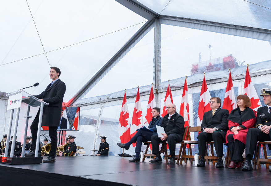 HMCS Protecteur, the longest naval vessel ever constructed in Canada ...