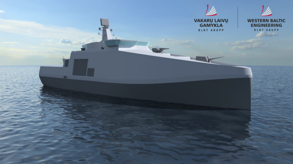 Conceptual design of Lithuania's next-gen patrol vessel unveiled ...