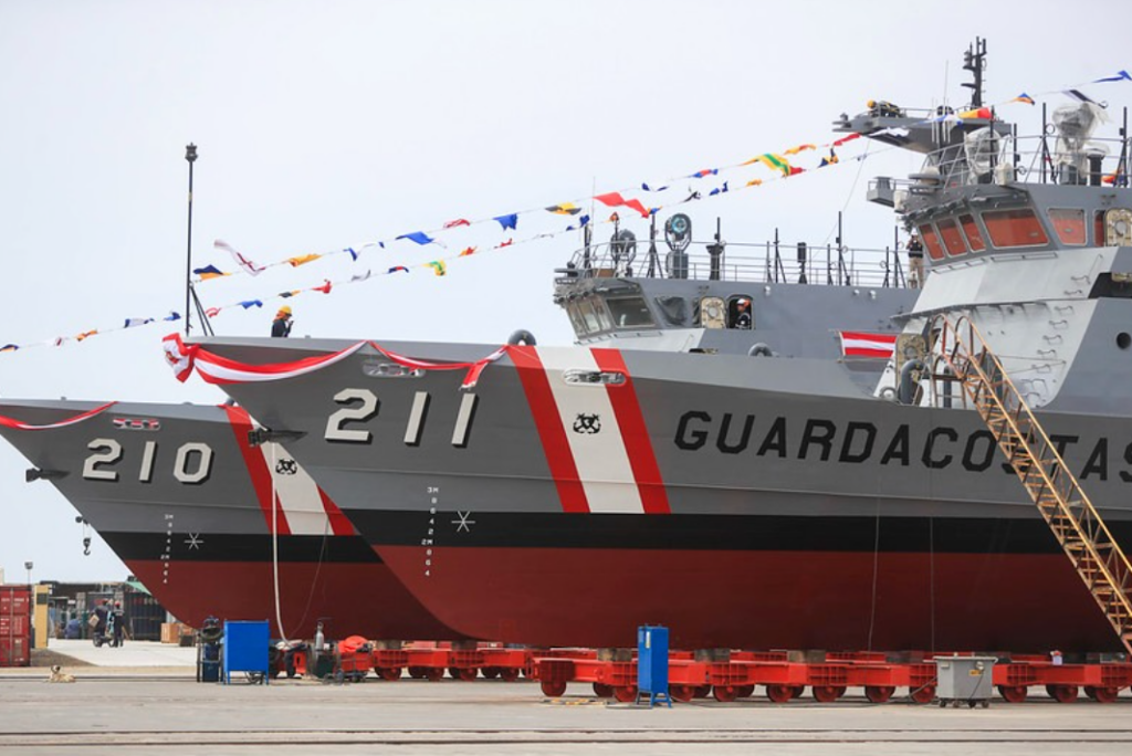 Peruvian Navy launches two new patrol ships - Naval Today