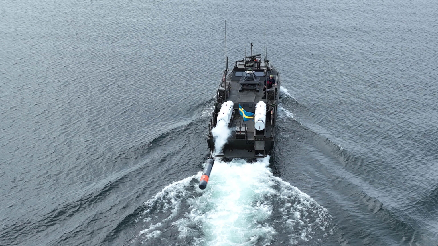 Saab, Swedish Armed Forces test lightweight torpedo system on combat ...