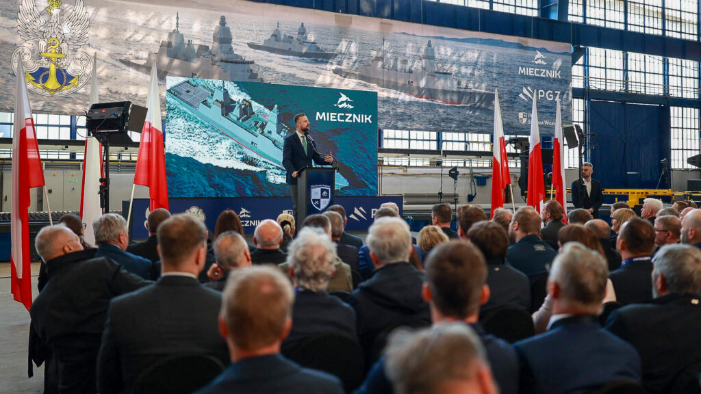 Construction begins on Polish Navy's second Miecznik-class frigate ...
