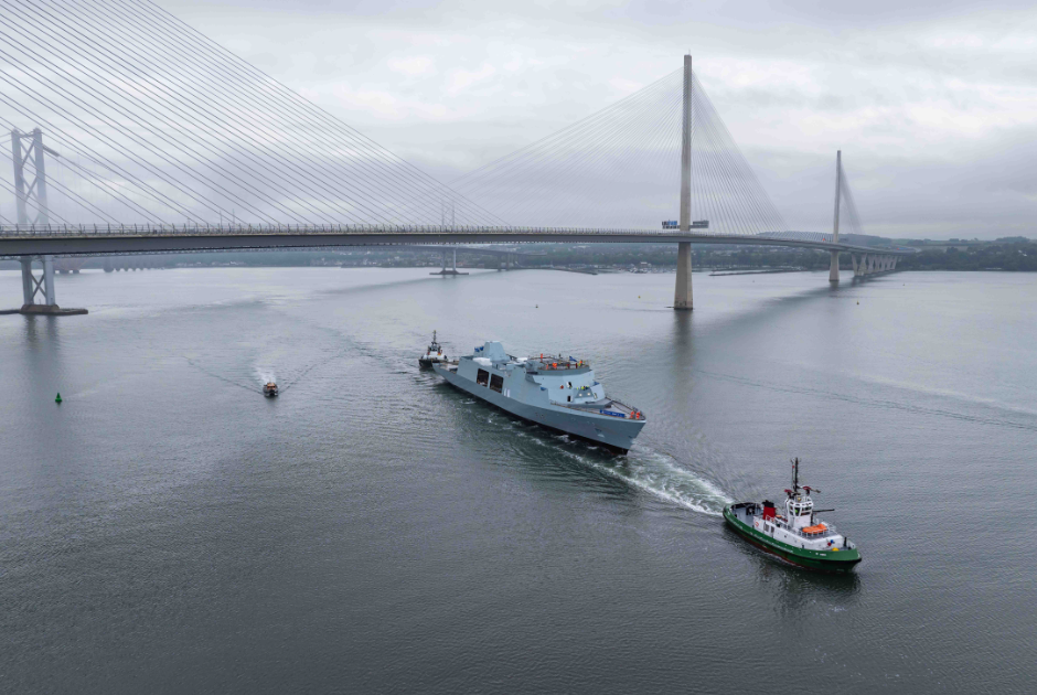 Royal Navy's first Type 31 frigate enters water (PHOTOS) - Naval Today