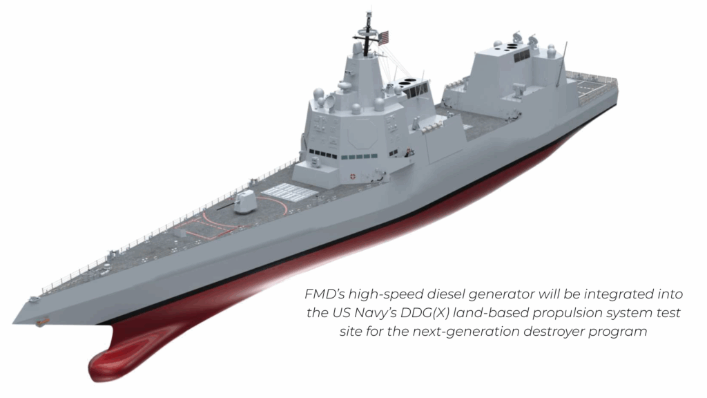 FMD lands deal to support US Navy's DDG(X) program - Naval Today