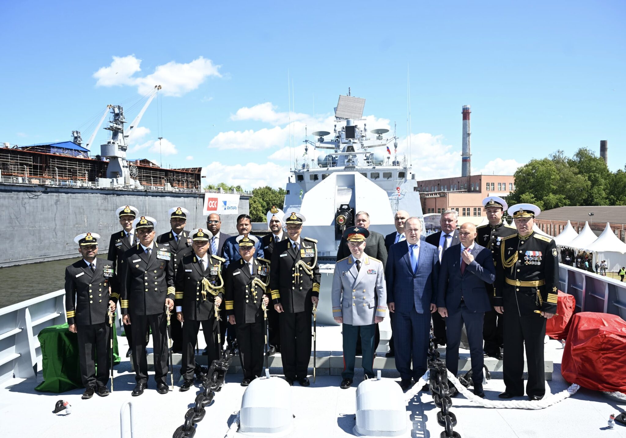 India commissions latest Project 1135.6 frigate in Russia - Naval Today