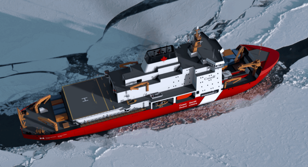 Terma, Sperry Marine partner on Canadian Coast Guard polar icebreaker ...