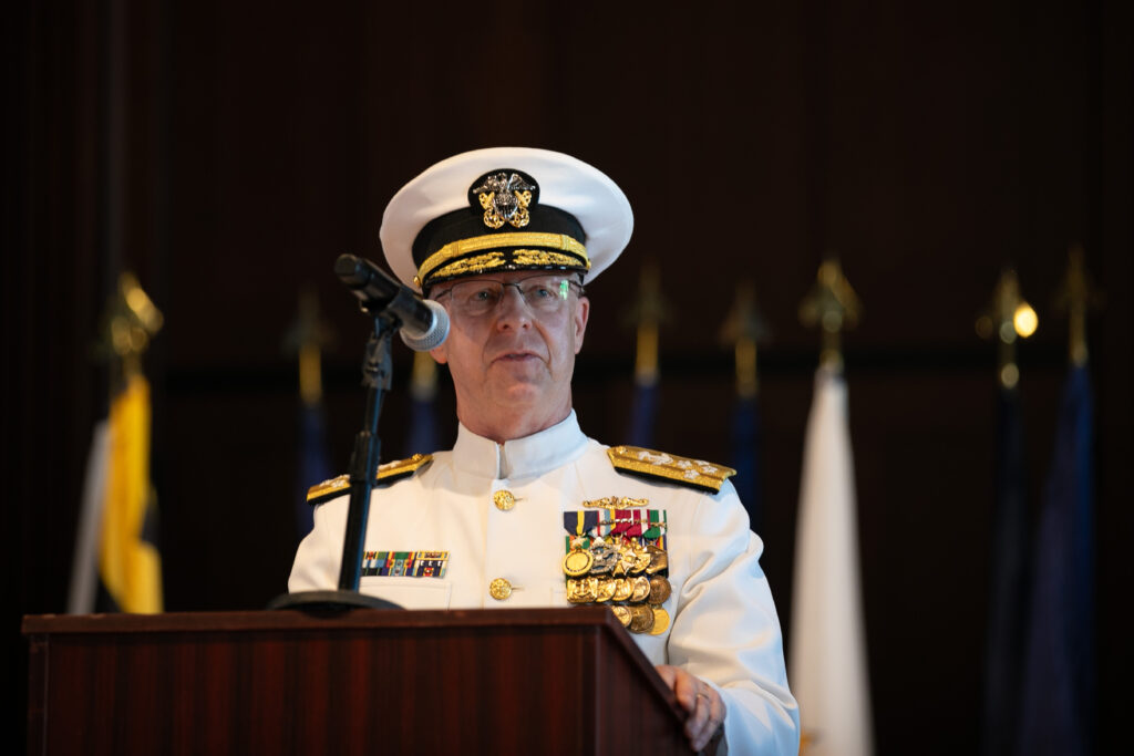 US Navy: Admiral Caudle steps in as 34th Chief of Naval Operations ...