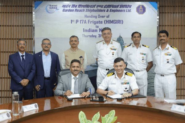 Indian Navy: Third Nilgiri-class frigate delivered - Naval Today