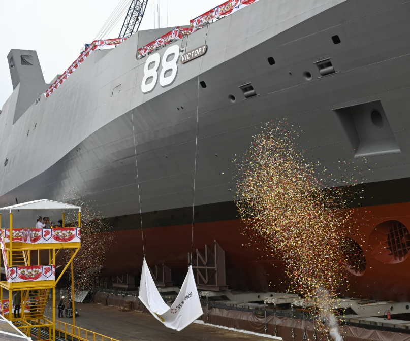 ST Engineering launches Singapore's first Victory-class MRCV - Naval Today