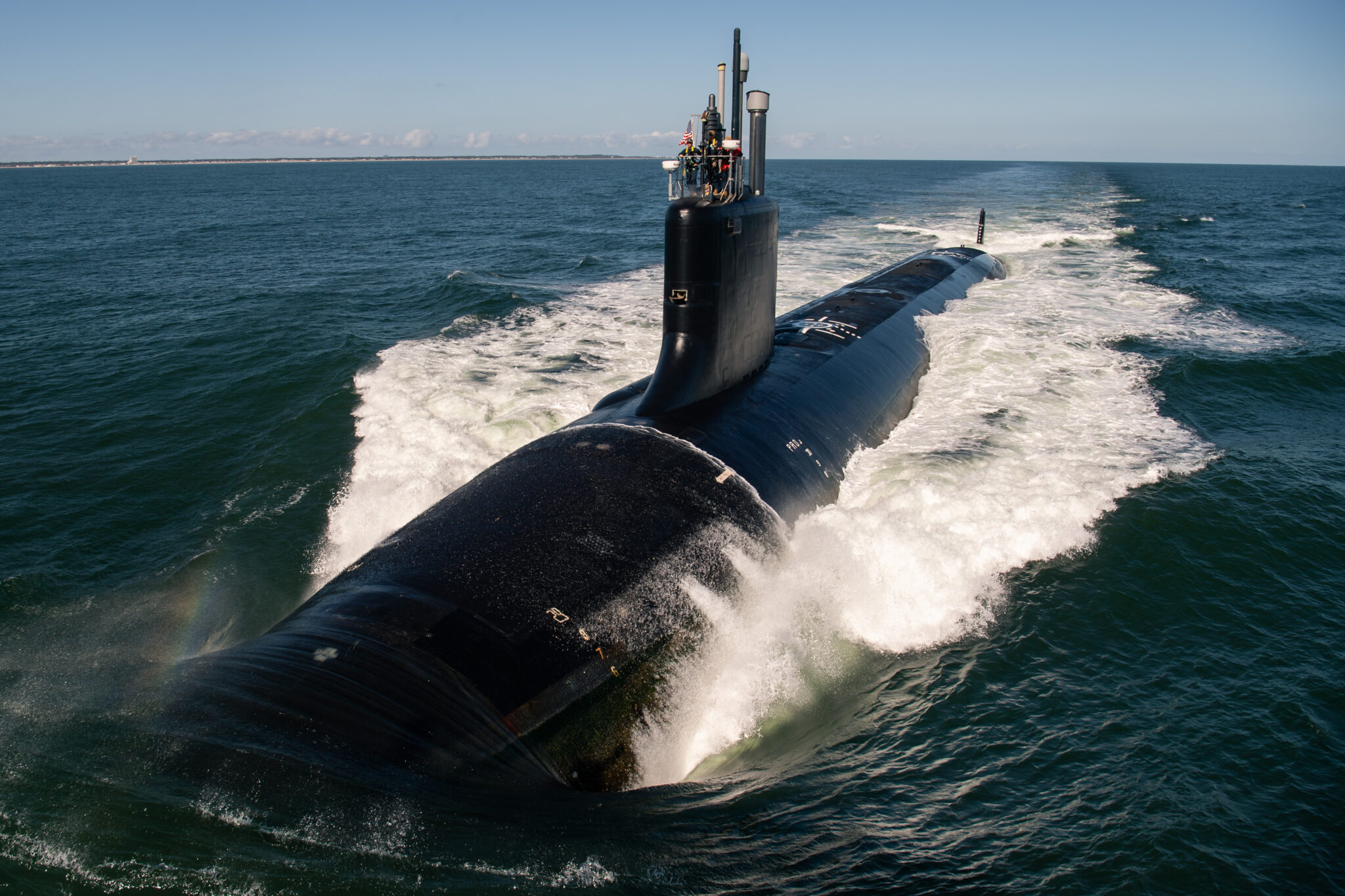 US Navy takes delivery of newest Virginia-class sub USS Massachusetts ...