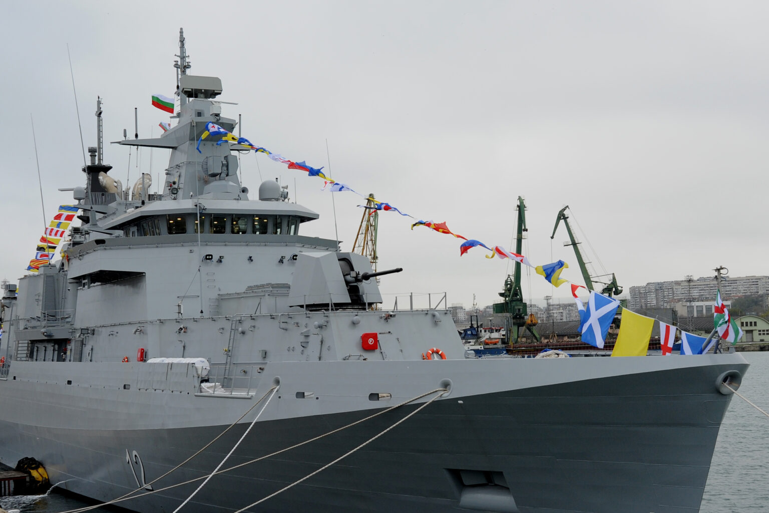 New era begins for Bulgarian Navy with delivery of first home-built ...