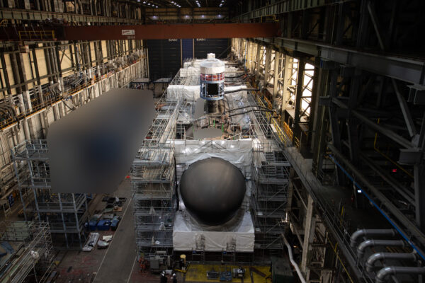 Construction milestone reached for US Navy’s first Block V Virginia ...