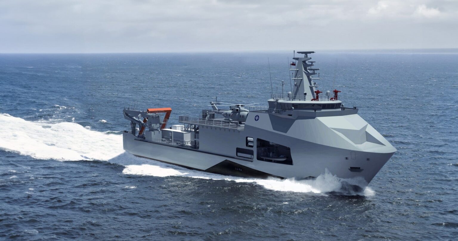 Dutch Navy commissions Damen-built combat support ship HNLMS Den Helder ...