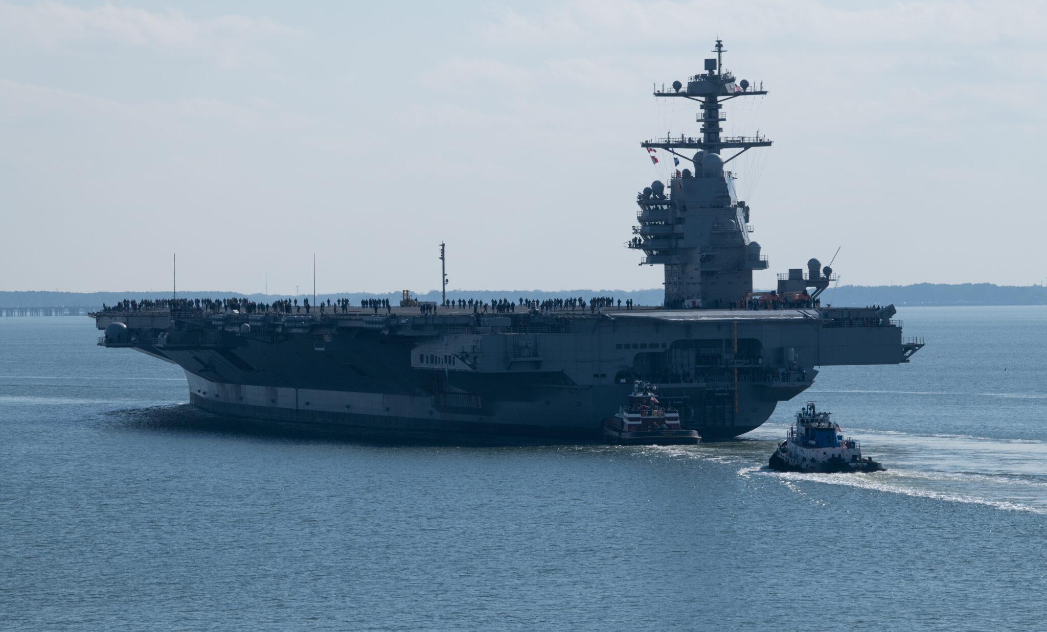 Major milestone: US Navy’s newest Ford-class aircraft carrier completes ...