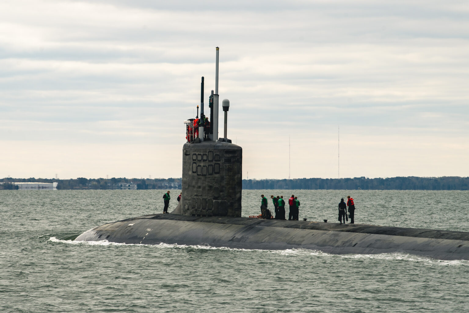 HII completes PSA work on US Navy's fast attack submarine USS New ...