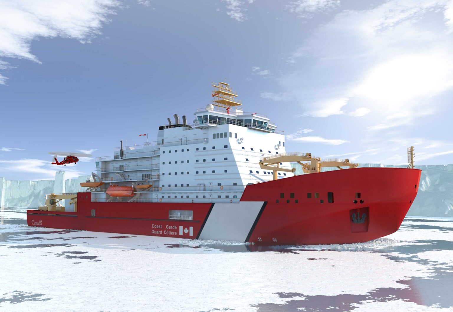 Construction begins on Canada's next-gen polar icebreaker - Naval Today